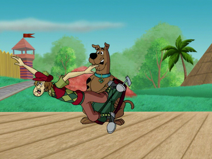 What's New Scooby-Doo: A Terrifying Round with a Menacing Metallic Clown