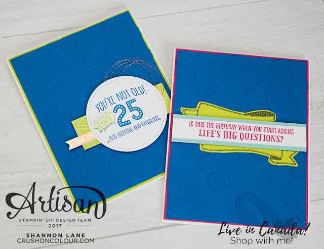 Crush On Colour: Birthdays for All - Five For All