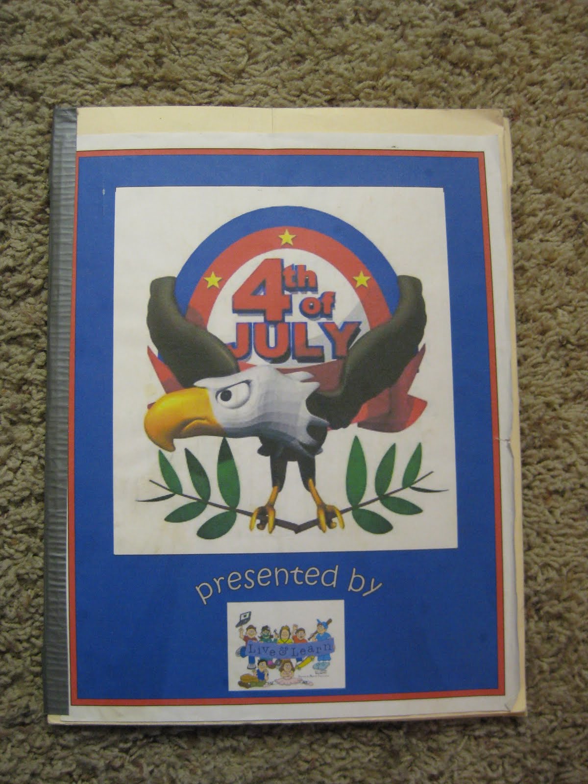 Thy Word: July 4th lapbook