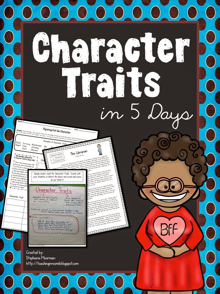 Teaching About Character Traits | Teaching in Room 6