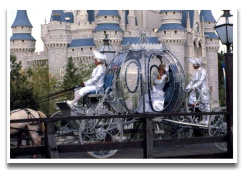 2719 HYPERION: Vintage Snapshot! - Cinderella and Her Castle