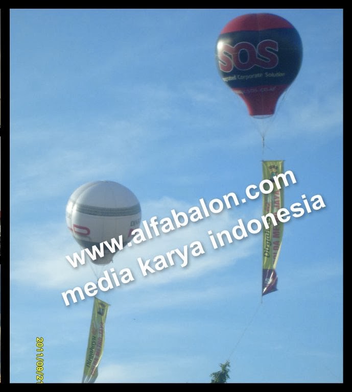 BALON PROMOSI UDARA | ALFA BALON BEKASI