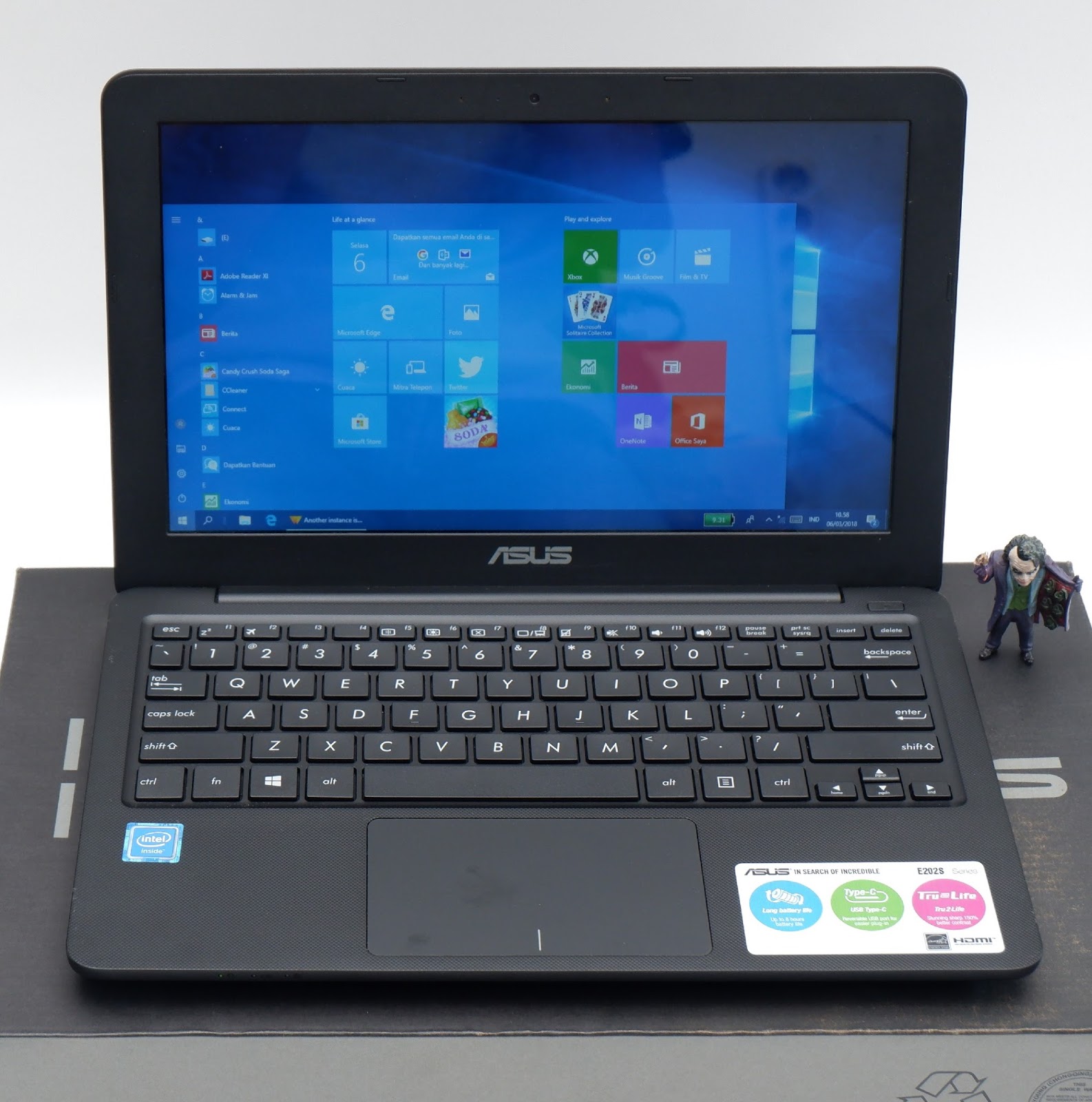Jual ASUS E202S ( Intel Celeron N3060 ) Fullset | Jual Beli Laptop ...