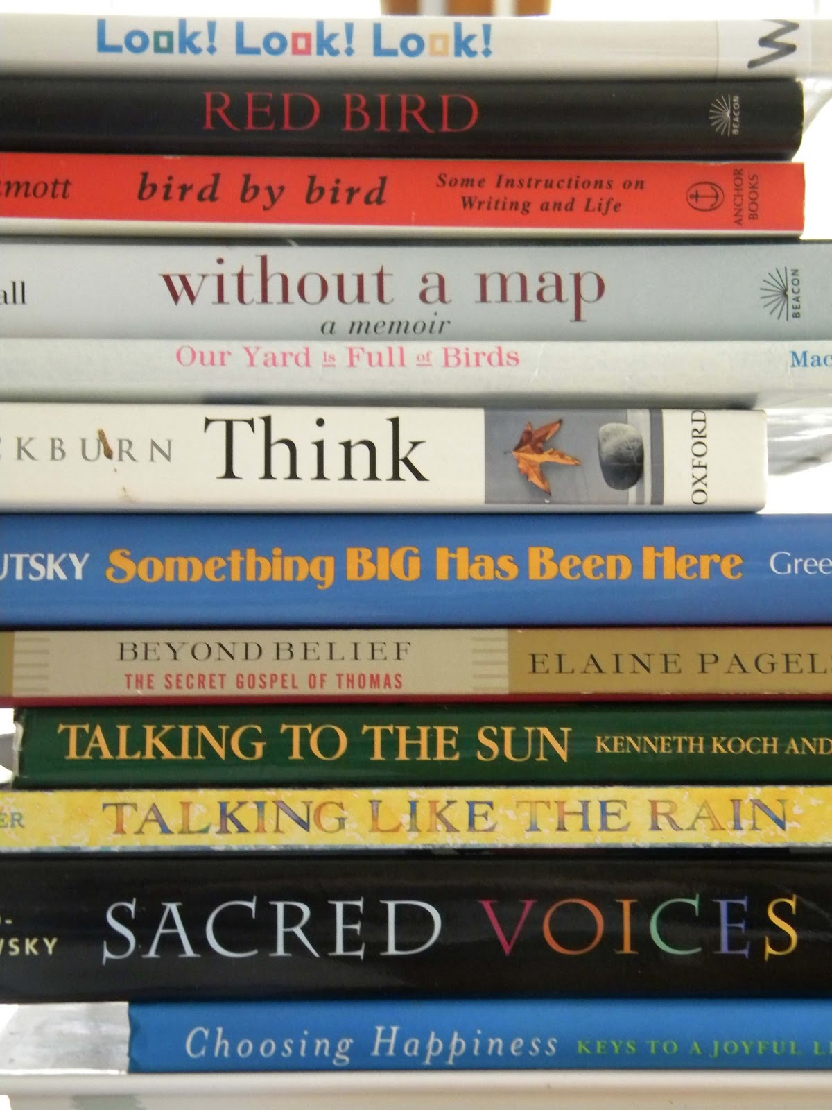 susangaylord.com: Poetry Month-Book Spine Poems