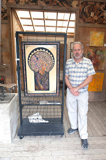 Larson Gallery Blog: Tour of Artists' Homes, Leo Adams, Artist