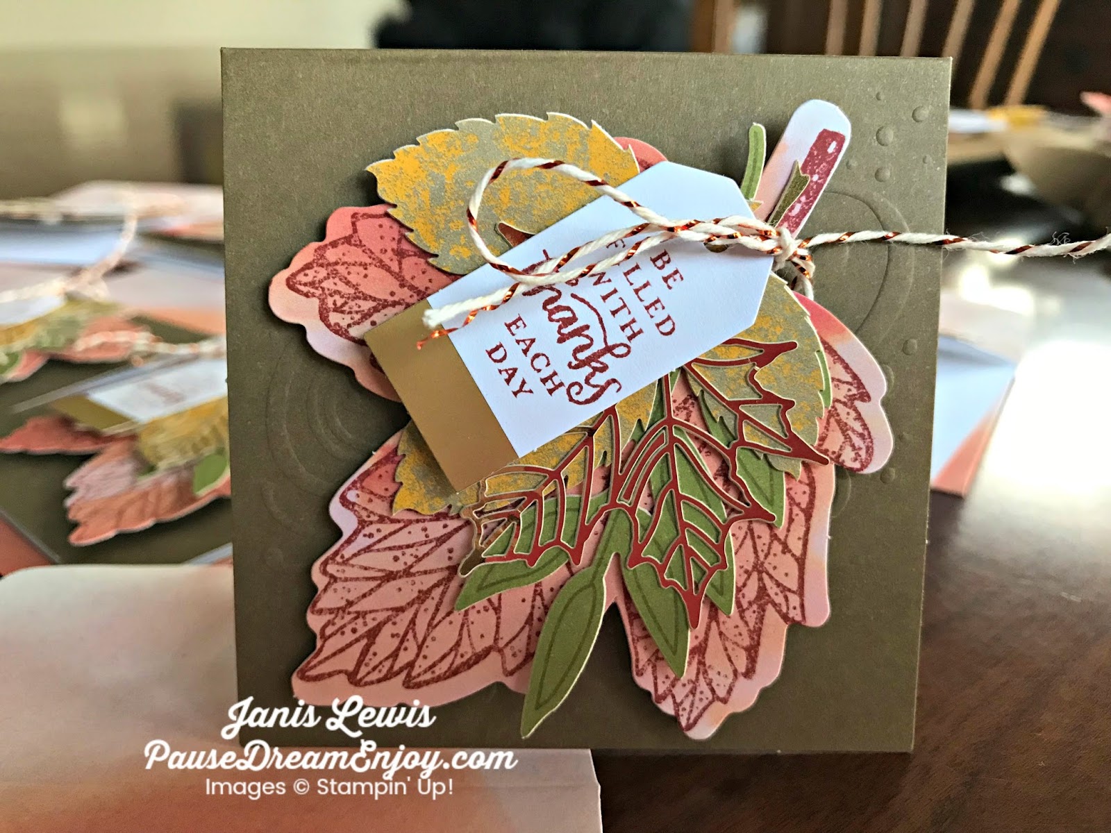 Pause Dream Enjoy: Mini Fall Cards (September Paper Pumpkin Part 1)