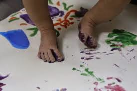 Preescolar Técnicas de artes plasticas: Pintura dactilar