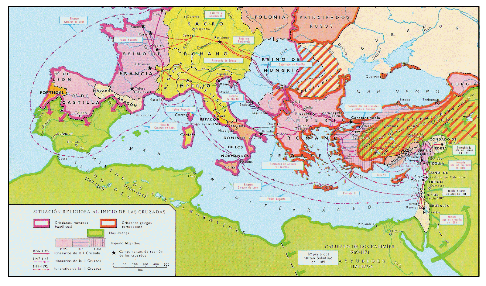 Blog do Maffei: MAPAS DA IDADE MÉDIA (PERÍODO FEUDAL)