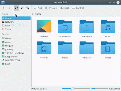 Fun Desktop Computing with Debian KDE Part 2: Your Data