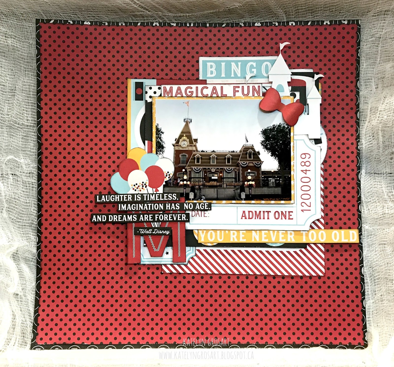 A Creative Journey: Magical Fun Scrapbook Layout