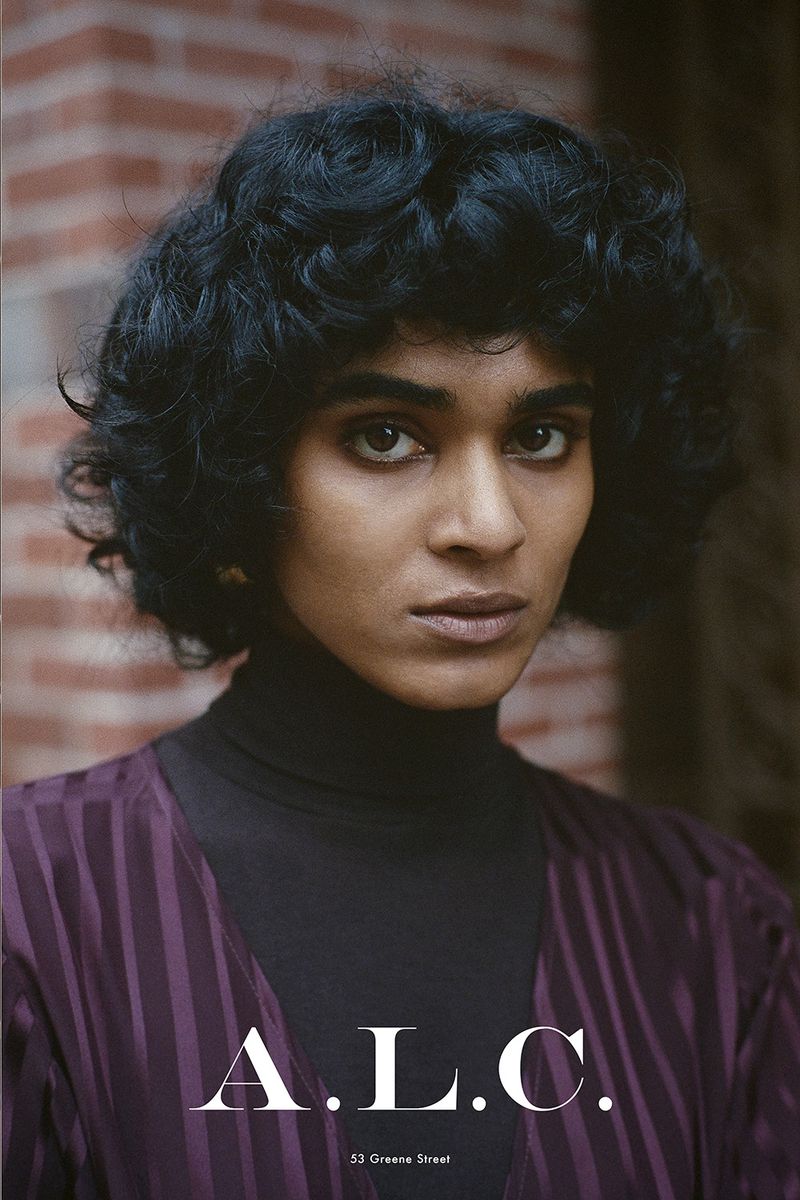 ASIAN MODELS BLOG: AD CAMPAIGN: Radhika Nair for A.L.C., Fall/Winter 2018