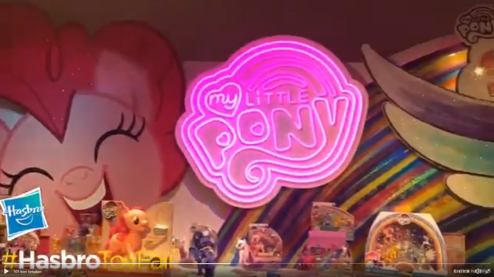 Sneak Peak of NY Toy Fair My Little Pony Stand | MLP Merch