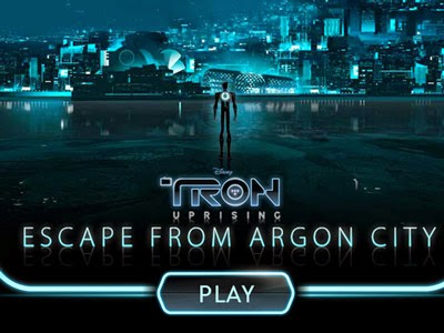 Tron Uprising: Escape from Argon City - Free online game