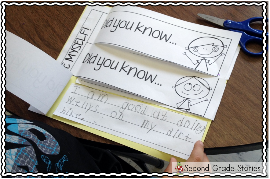 I Teach Second: 2nd Grade Teaching Resources: All About Me Writing
