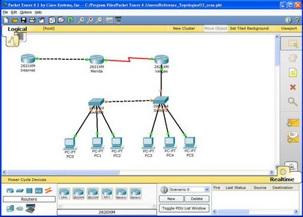 Packet Tracert 5.1 - Software Gratisan