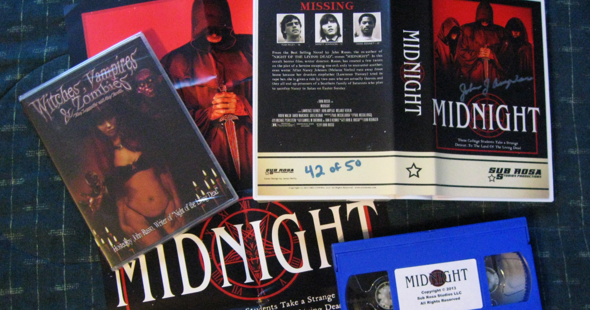 Basement of Ghoulish Decadence: The New Limited VHS of MIDNIGHT (1982 ...