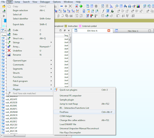 Findyara Ida Python Plugin To Scan Binary With Yara Rules Pentesttools