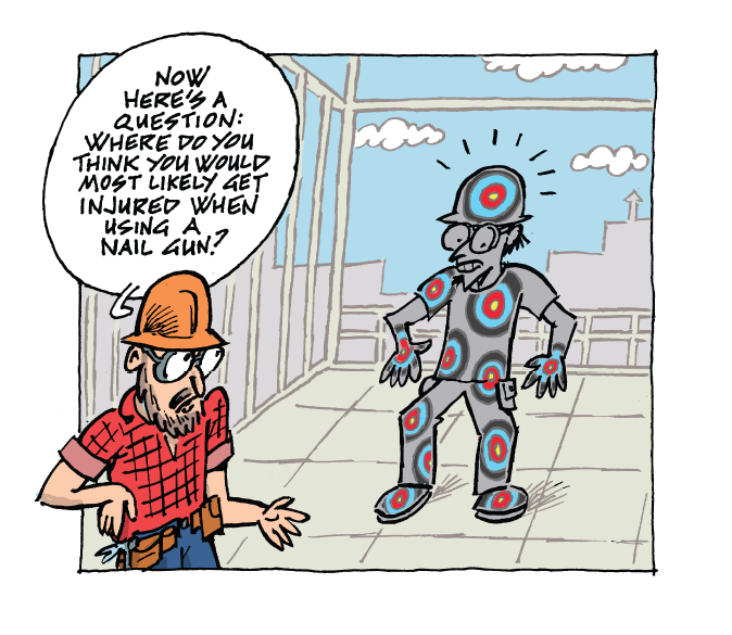 ComicsDC: Nail gun safety comic