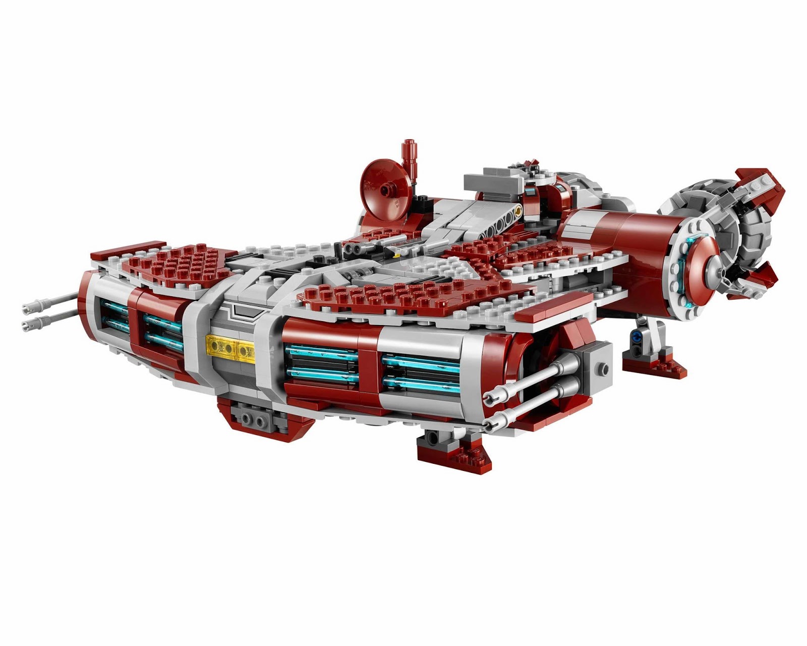 LEGO gosSIP: 100513 LEGO 75025 Jedi Defender Class Cruiser box art and ...