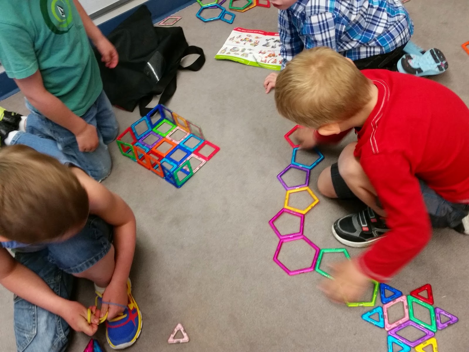 Adventures in Kindergarten: Structures, a Contest, and Stories