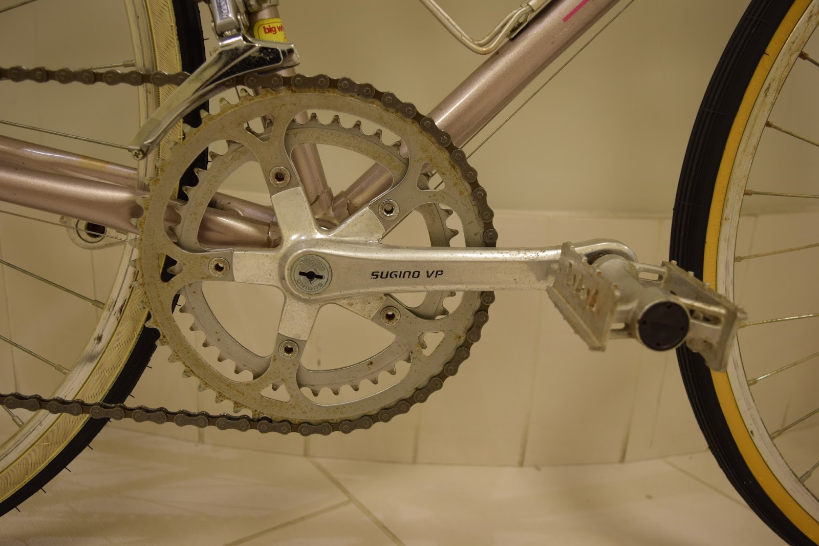 bicycle photo diary: I'm back: 1987 Fuji 450 SE