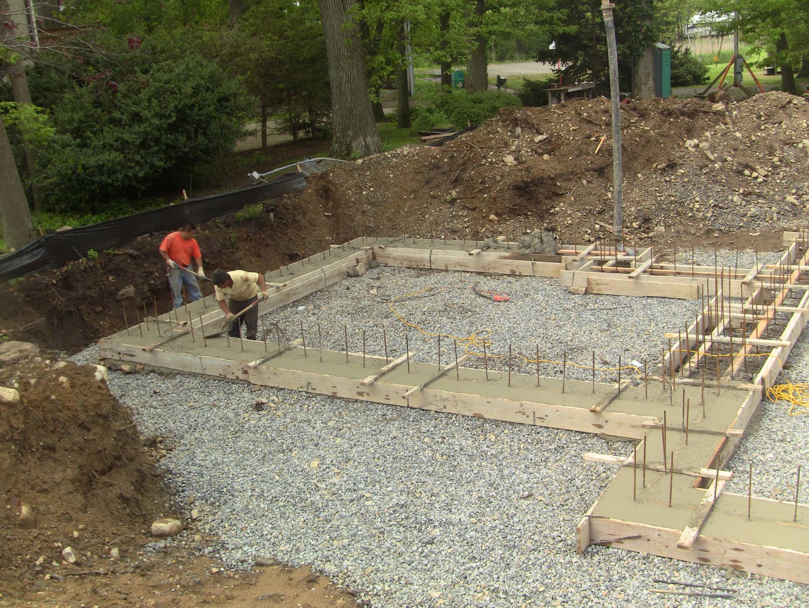 Foundation placement on private house – A Degree of Freedom