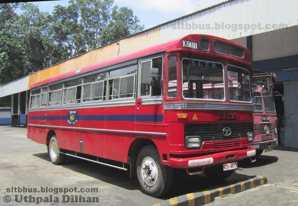 SLTB buses - ශ්‍රී ලංගම බස්: Ruby bodied TATA LP 1510/52 modified bus ...