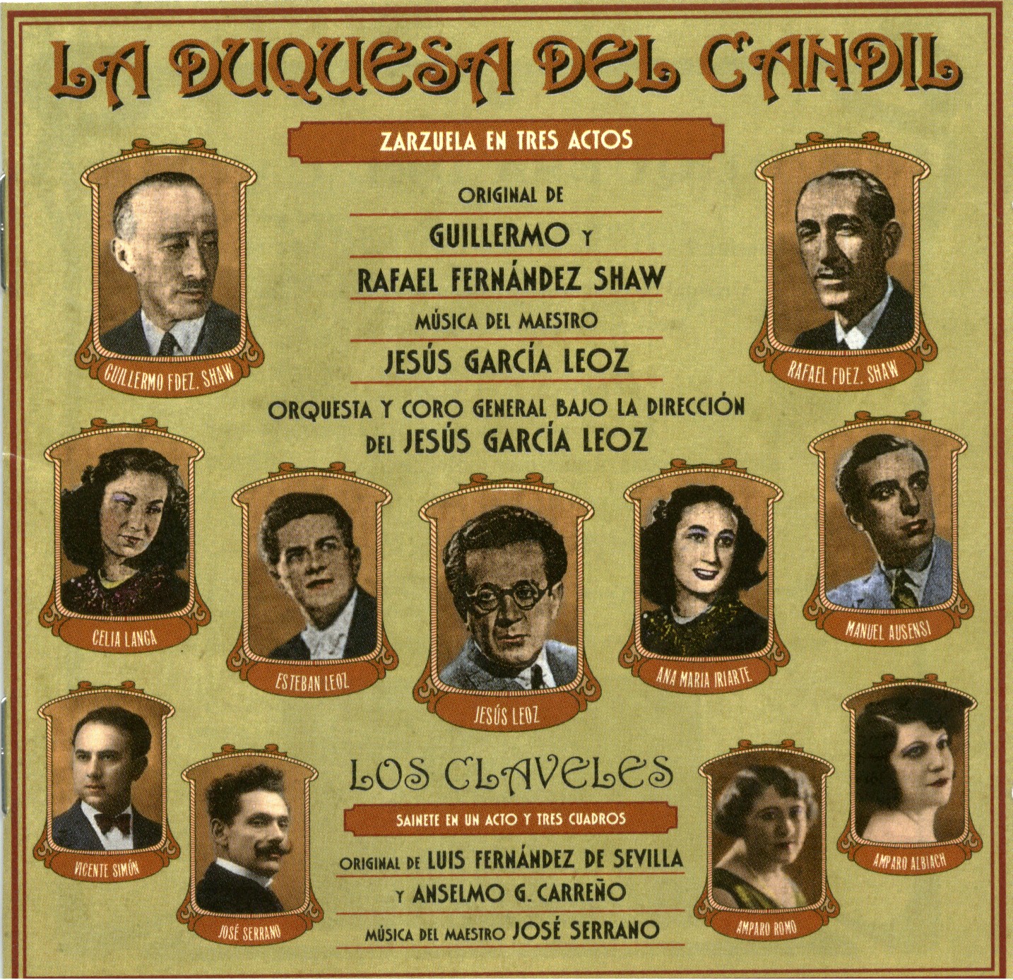 A Toda Zarzuela: Los claveles