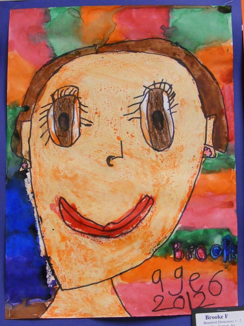 Suffield Elementary Art Blog!: 1st Grade Self-Portraits