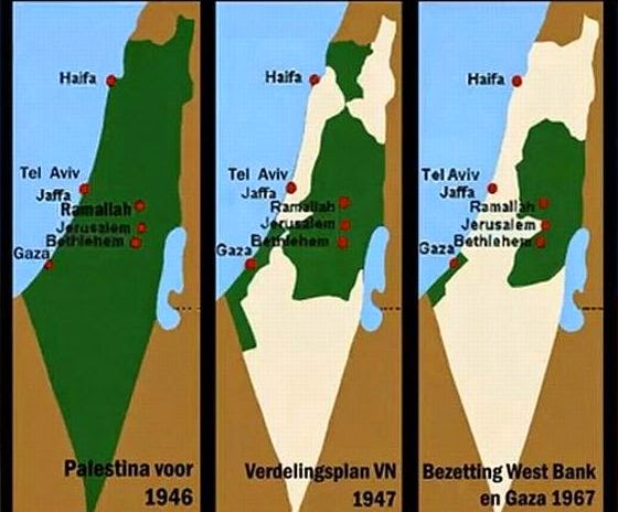 Het ontstaan van Israël, een Palestijns/Arabische tragedie