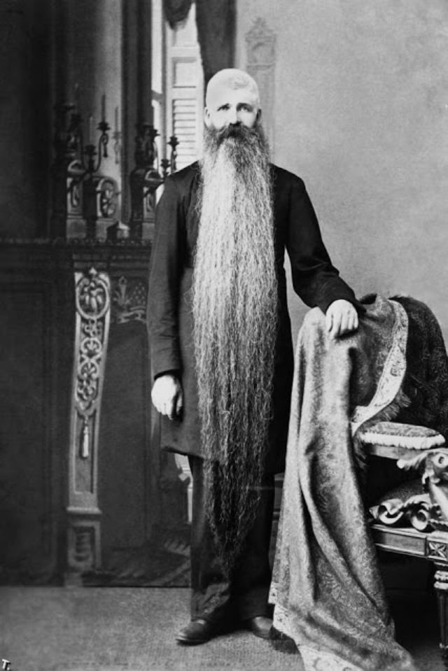 16 Awesome Pictures of Long Beards in the Past That You Have Rarely ...