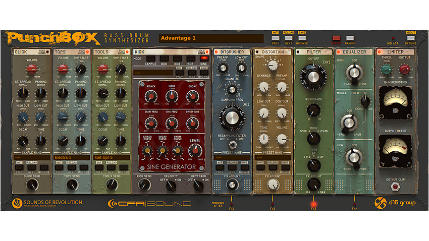 D16 Group released Punchbox - Bass Drum Synthesizer - SYNTH ANATOMY