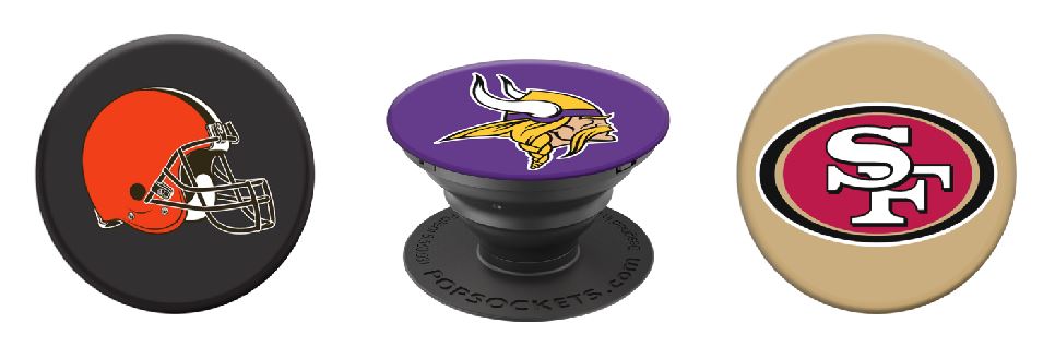 One Momma Saving Money: New NFL PopSockets Grips plus #Free shipping