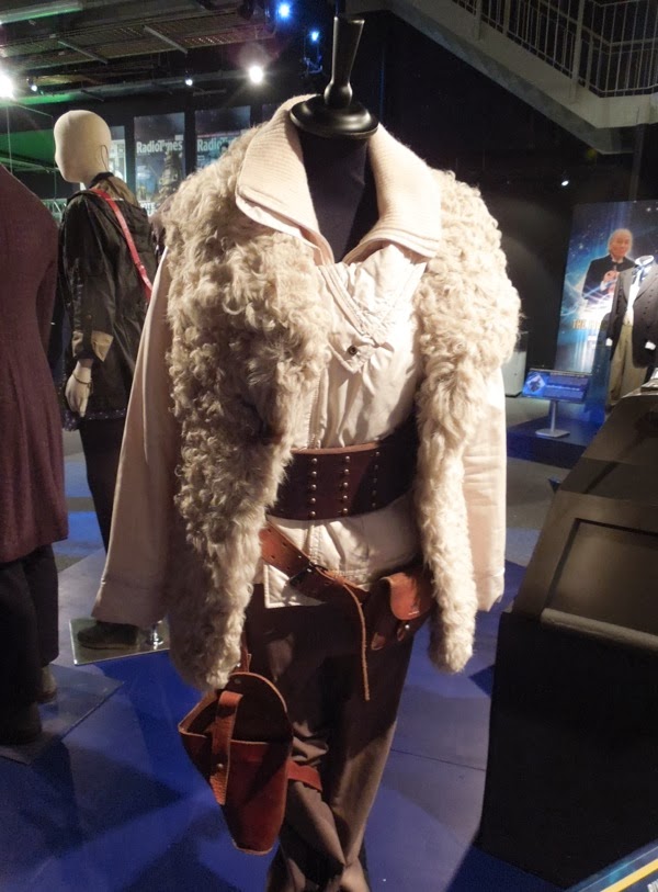 River Song, Amy and Rory costumes and props from Doctor Who on display ...