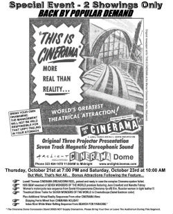 Los Angeles Theatres: Cinerama Dome: history