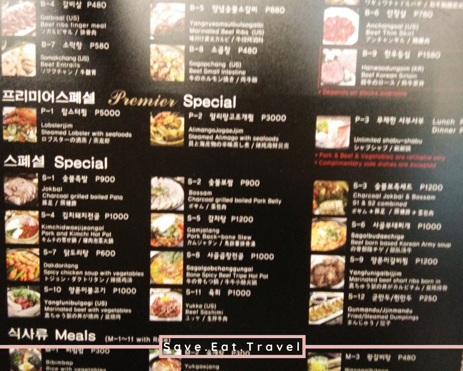 Food Spot | Premier The Samgyupsal Malate - Save.Eat.Travel