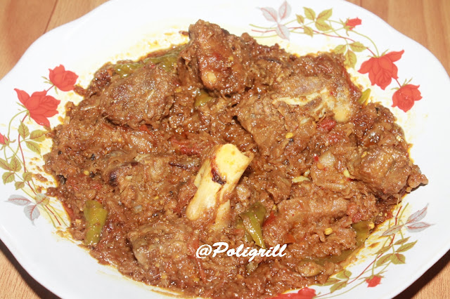 PoliGrill: MUTTON KASHA RECIPE - Bengali Kosha Mangsho Recipe