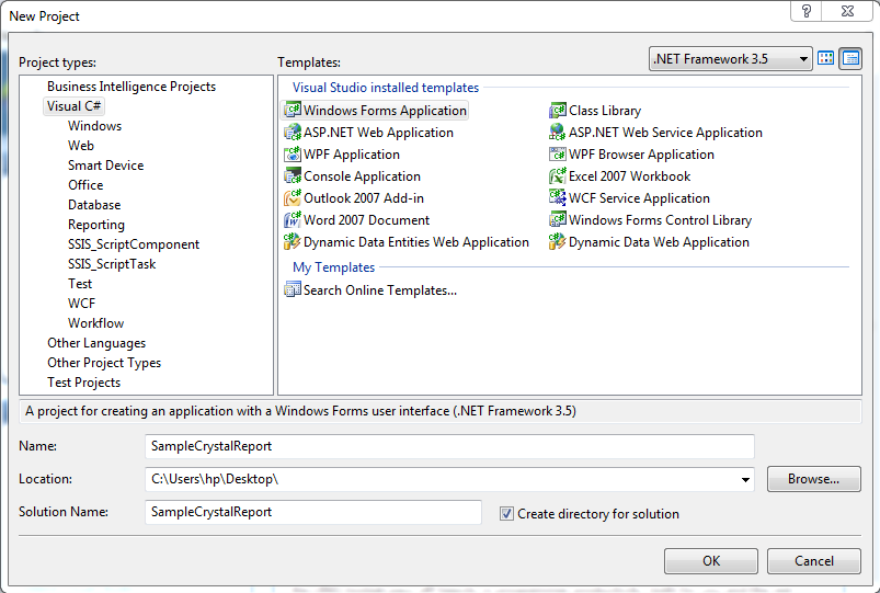 SLIIT from the 'Beginning': How to Create a Basic Crystal Report using Windows Forms and C#