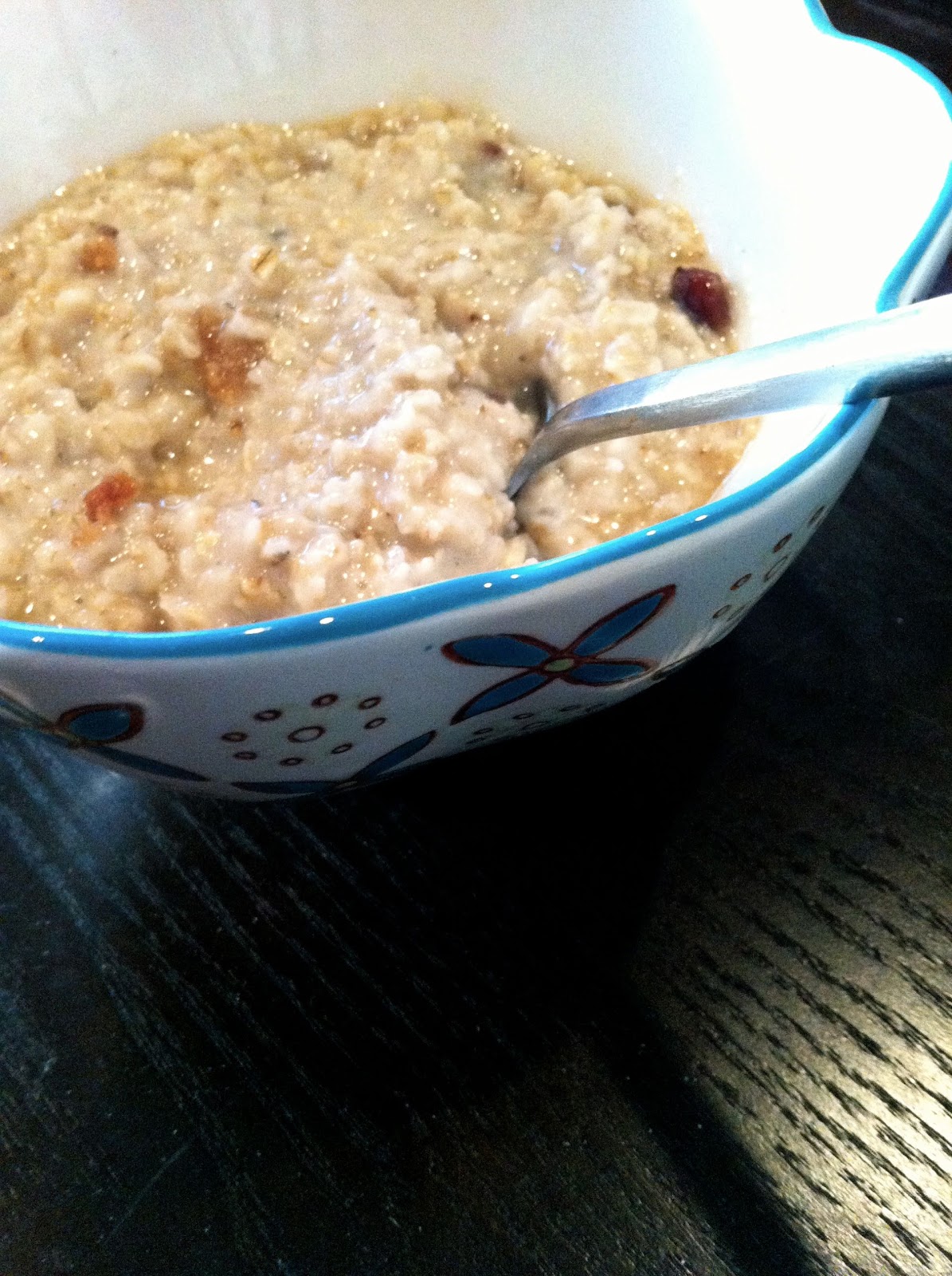 Maple-Bacon Oatmeal