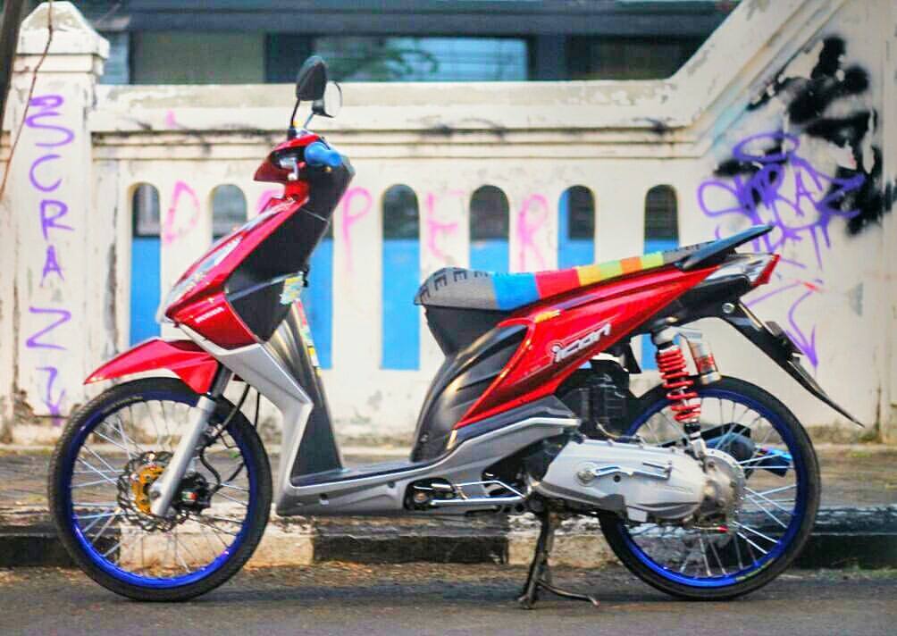 80 Foto Modifikasi Motor Beat Karbu Simple & Extream