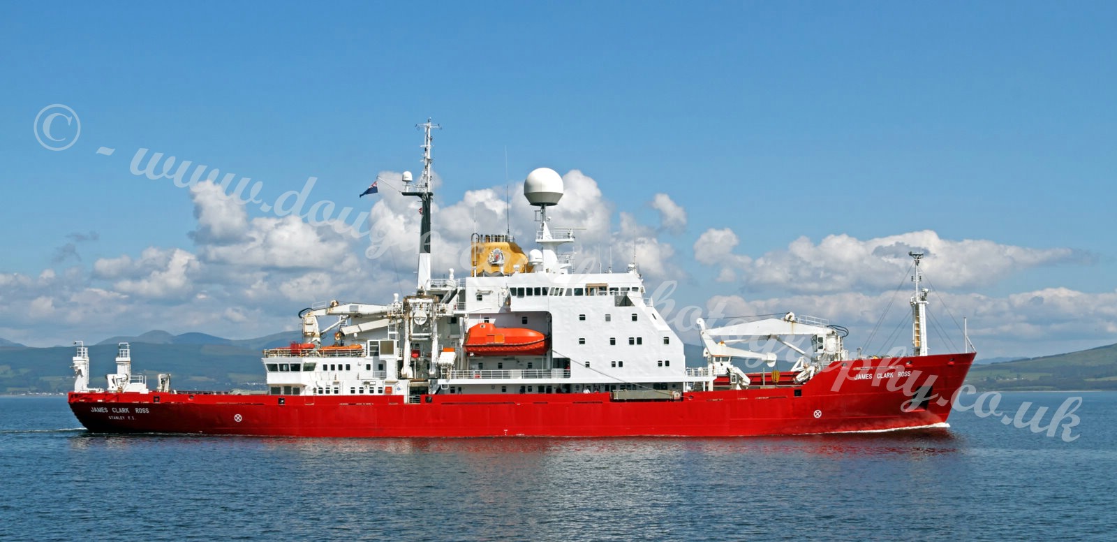 Dougie Coull Photography: RRS James Clark Ross - Research Ship ...