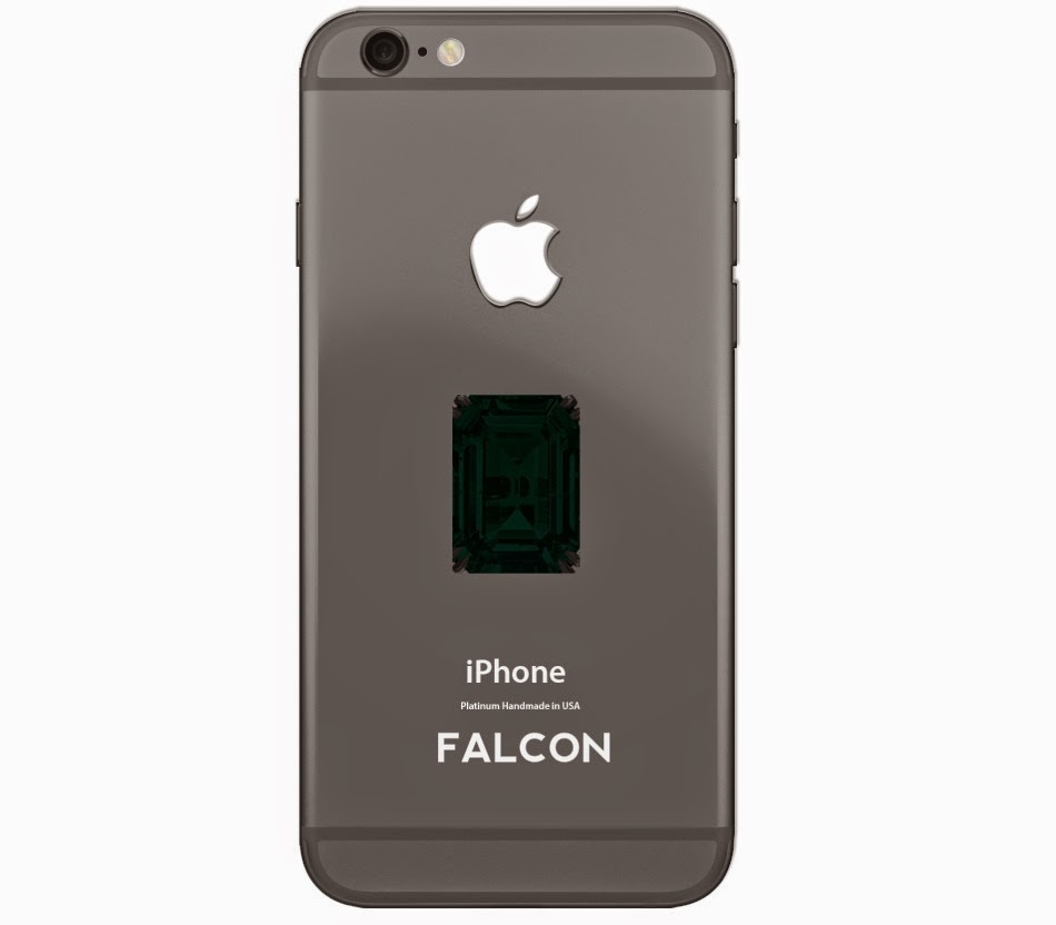 Cine Series: Falcon iPhone 6 lleva incrustado un diamante de 48,5 ...