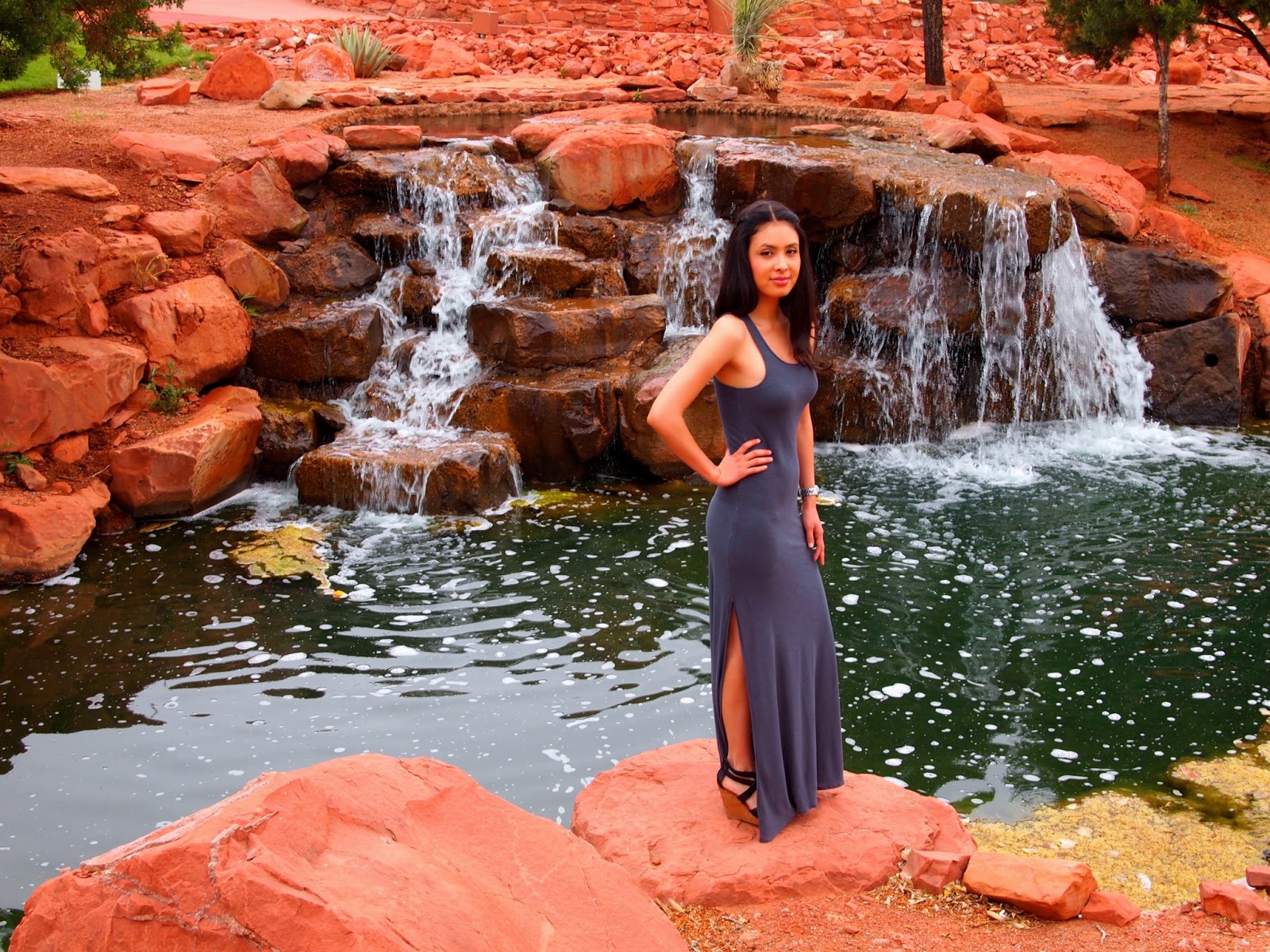 Sew Her Style: Sedona Trip DIY Maxi - Double Slit