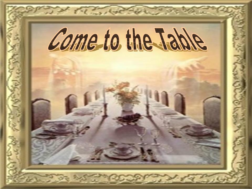 Mims Chapel United Methodist Church: Hymn: "Come to the Table"