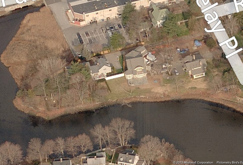 Hallowed Grounds & History: The Cemetery at Cos Cob, CT: Satellite Image
