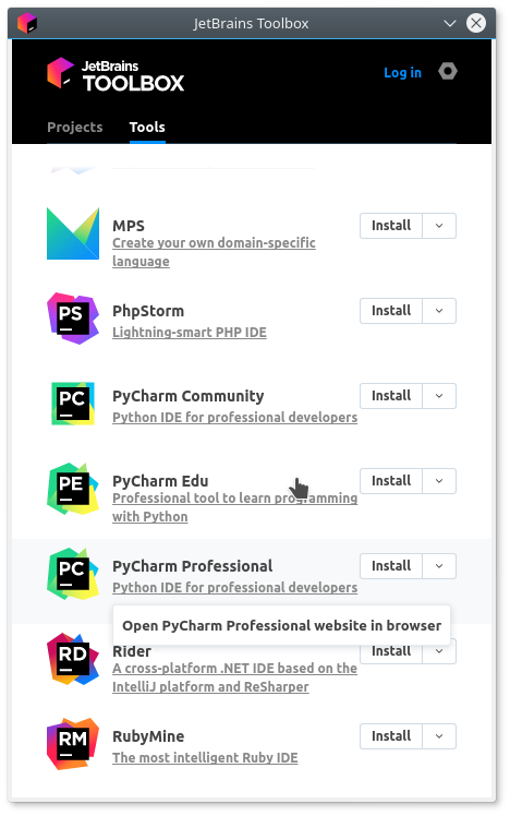 Pycharm sempre atualizado no seu GNU/Linux
