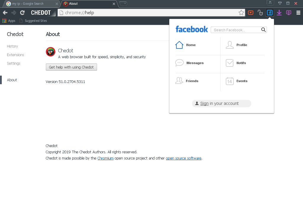 Chedot 51 Browser Offline Installer | Operating System Revival