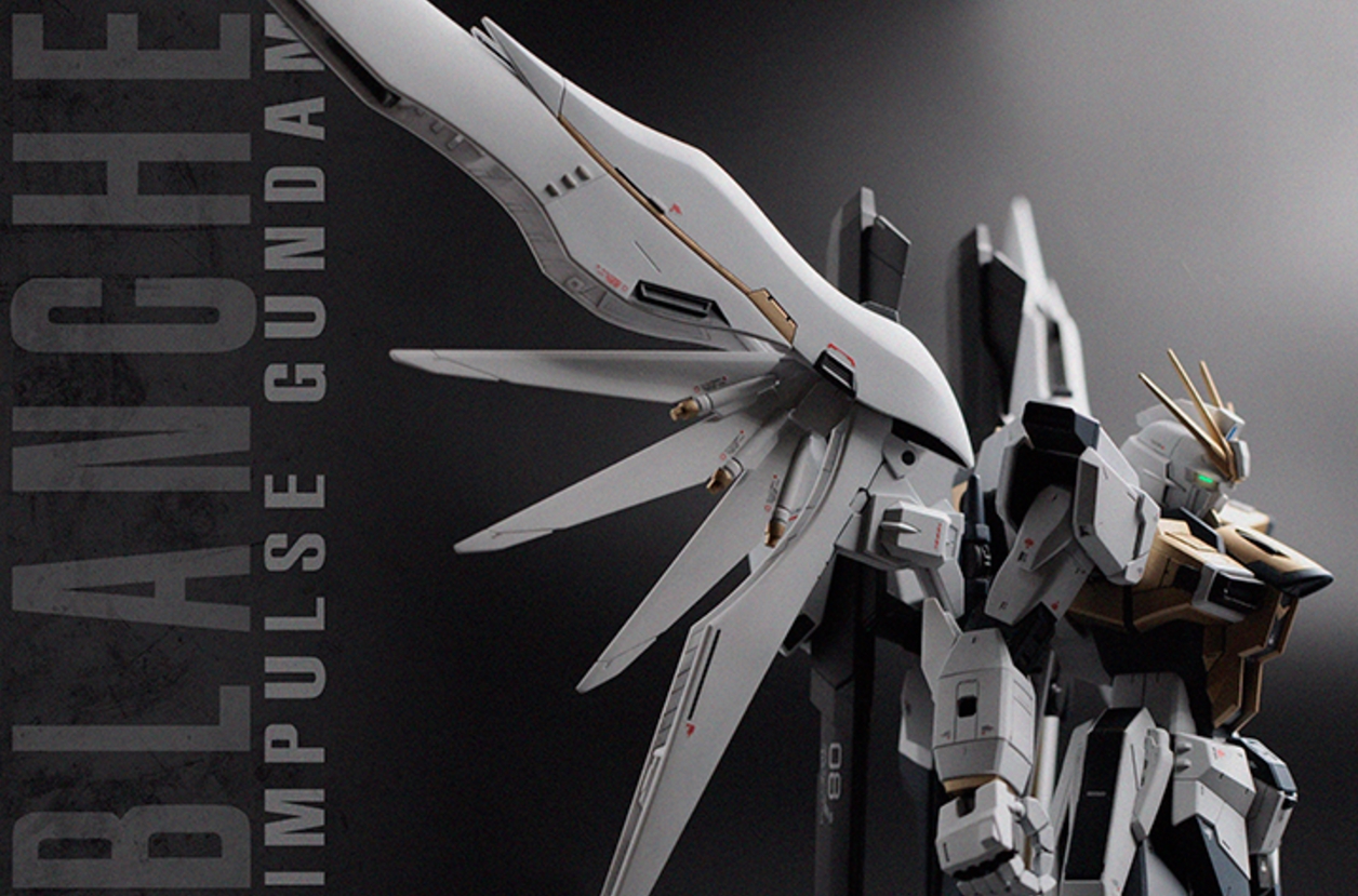 Painted Build: MG 1/100 Impulse Gundam Blanche
