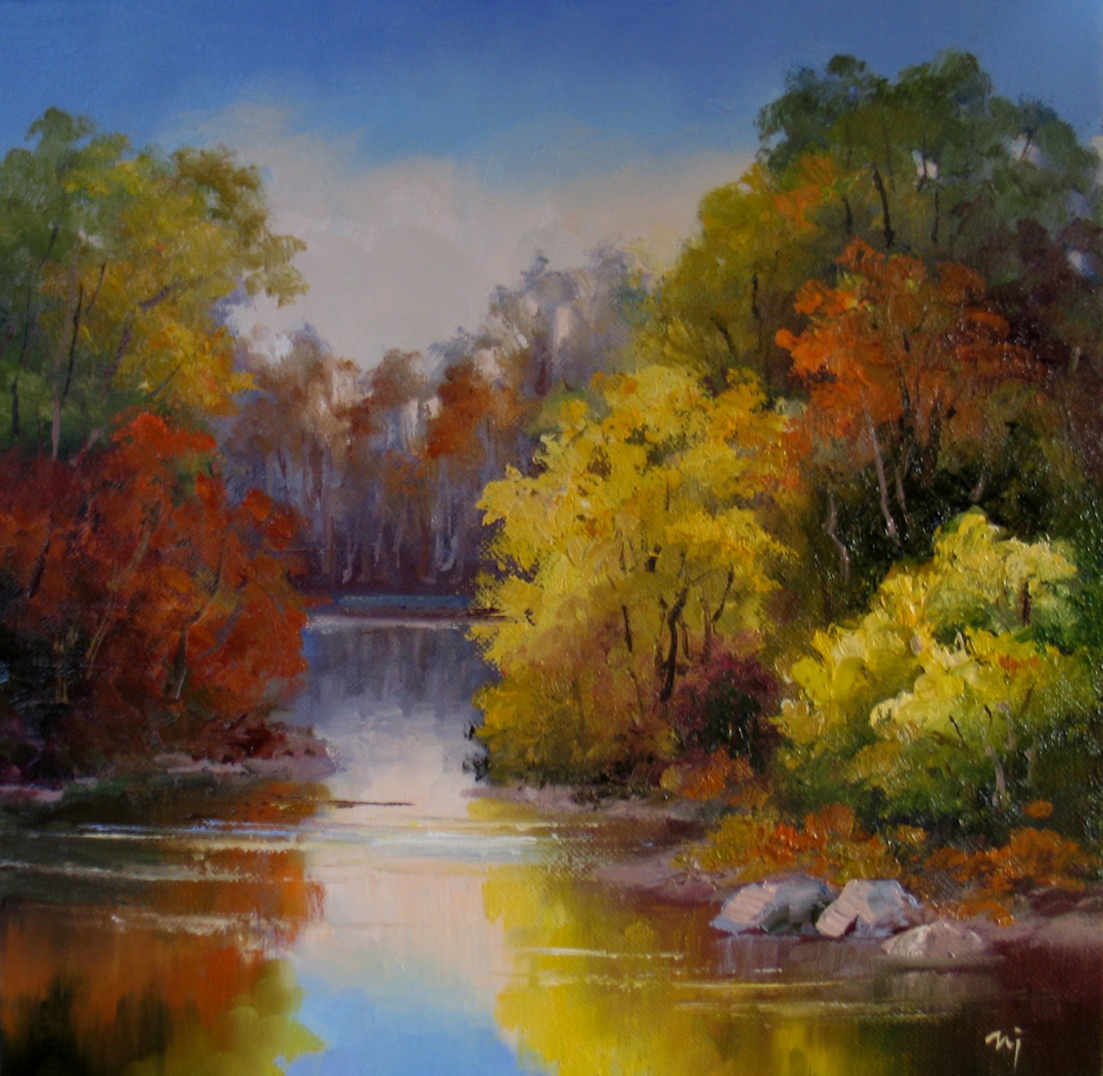 Nel's Everyday Painting: 10/7/12 - 10/14/12