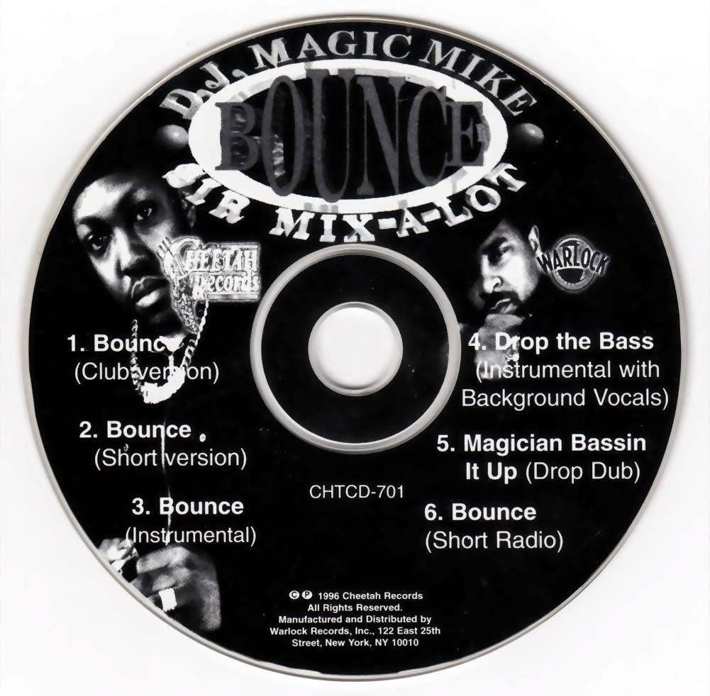 highest level of music: DJ Magic Mike & Sir Mix-A-Lot - Bounce-(CDM ...